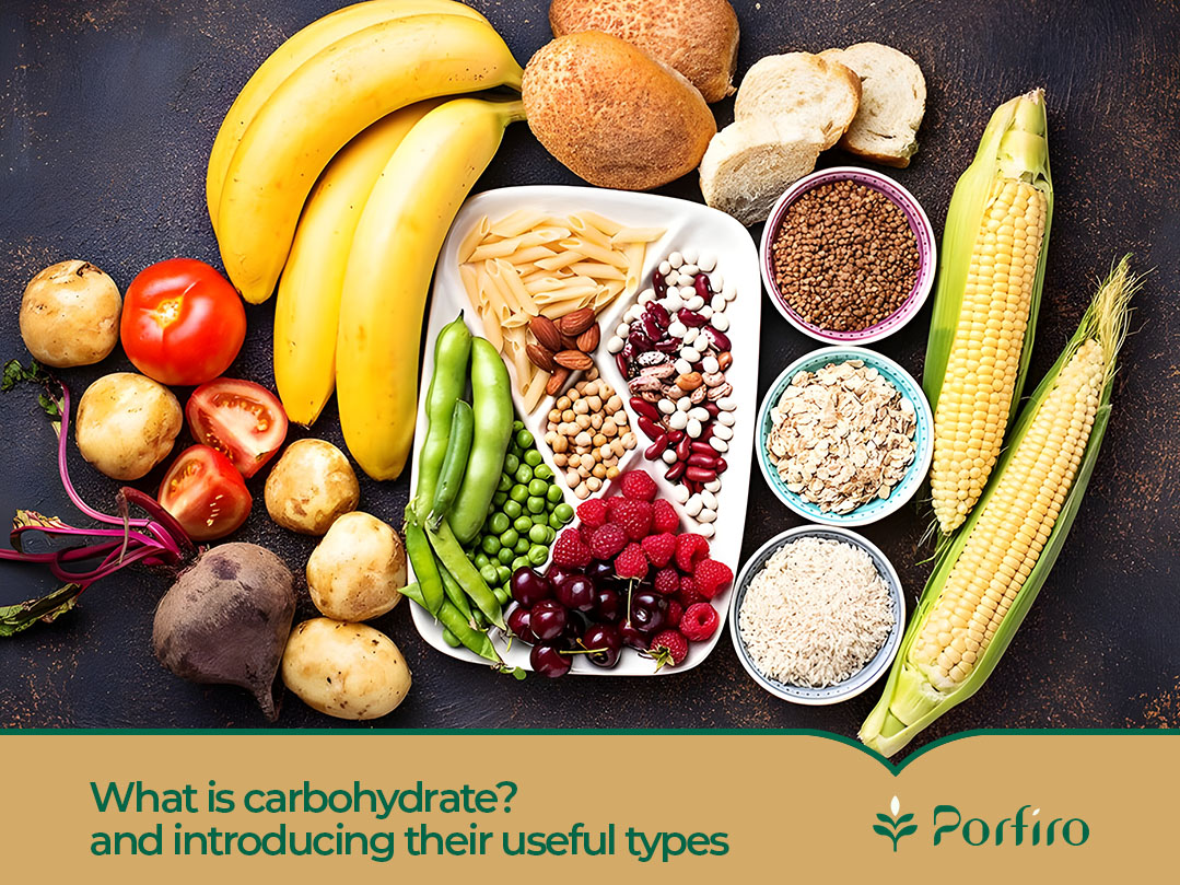 What is carbohydrate and 2 different types of carbohydrates